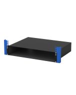 RackSolutions 2U-4U Lockable Rackmount Boxes for Storage with Hinged Door