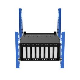 RackSolutions 8-Unit Apple Mac Mini Bracket for Modular Shelf