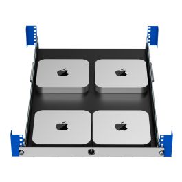 RackSolutions 1U Apple Mac mini Rackmount Shelf