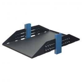 RackSolutions 3U 2 Post Relay Rack Adjustable Shelf 29" (D)