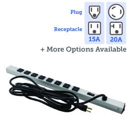 RackSolutions Vertical Rackmount Powerstrips for Server Racks