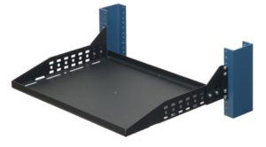 What is the purpose of Network Rack Shelves - RackSolutions