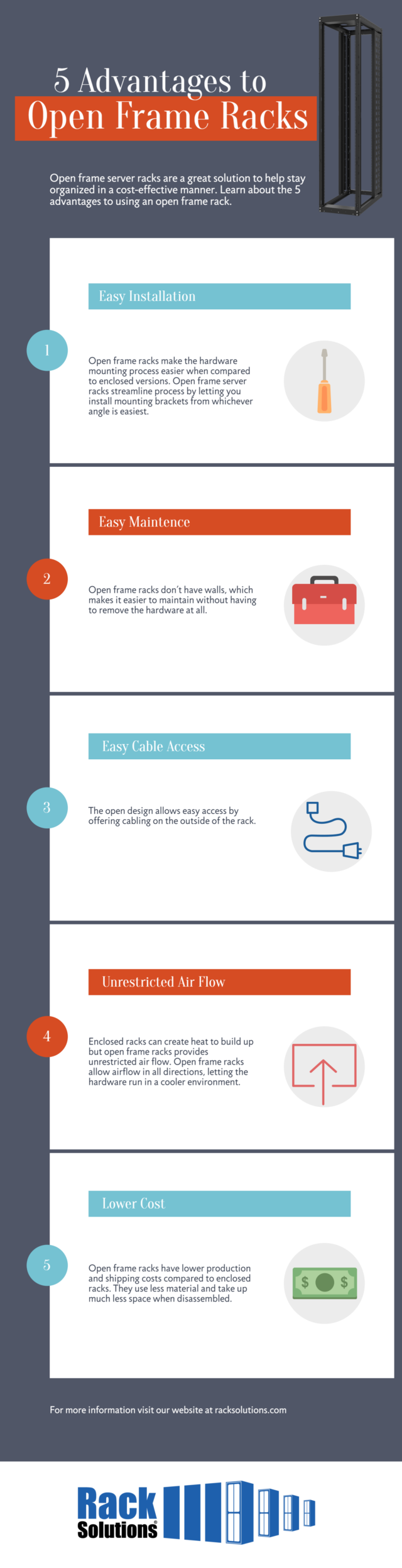 5 Advantages to Open Frame Racks - RackSolutions Blog