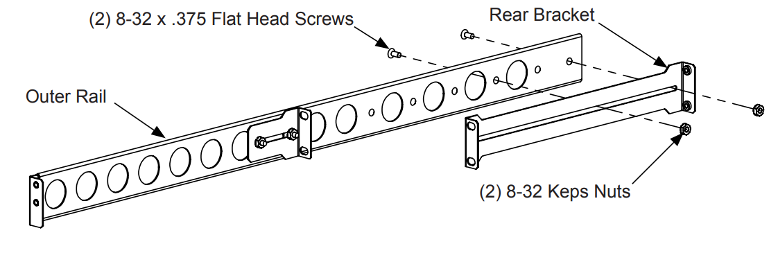 How adjustable server mounting depth works - RackSolutions