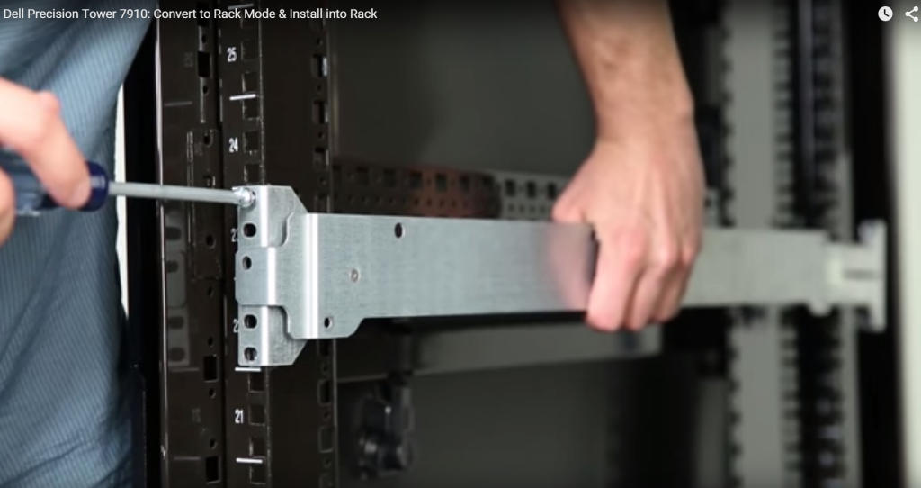 How to Install our Dell Precision Tower 7910 rails - RackSolutions