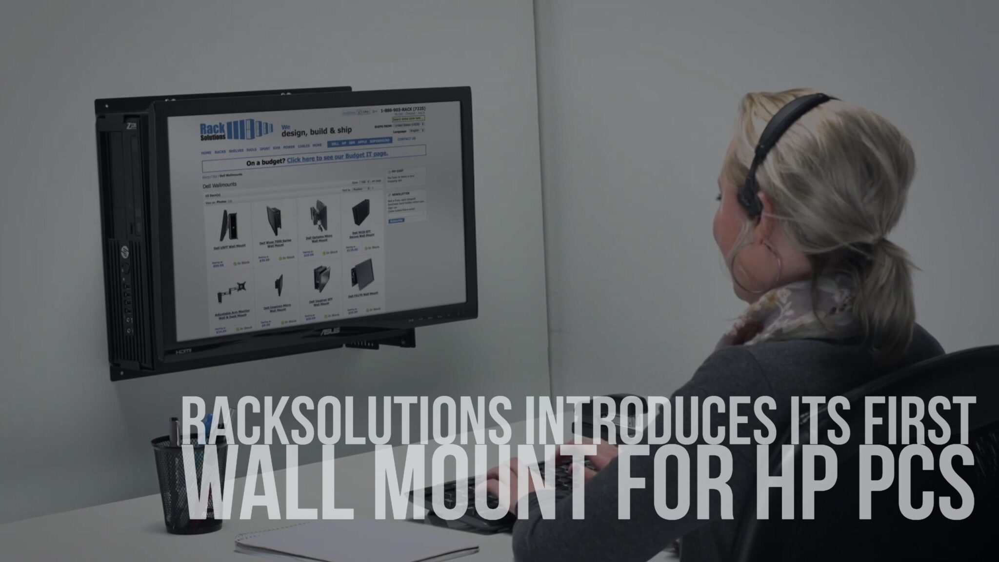 RackSolutions Introduces its first Wall Mount for HP PCs | RackSolutions