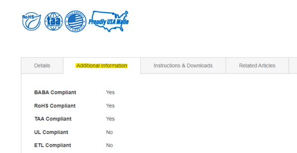 What's the Difference Between RoHS, TAA, and BABA? Compliances ...