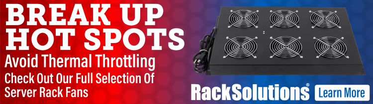 Server Rack Cooling: Airflow, Fans and Methods - RackSolutions