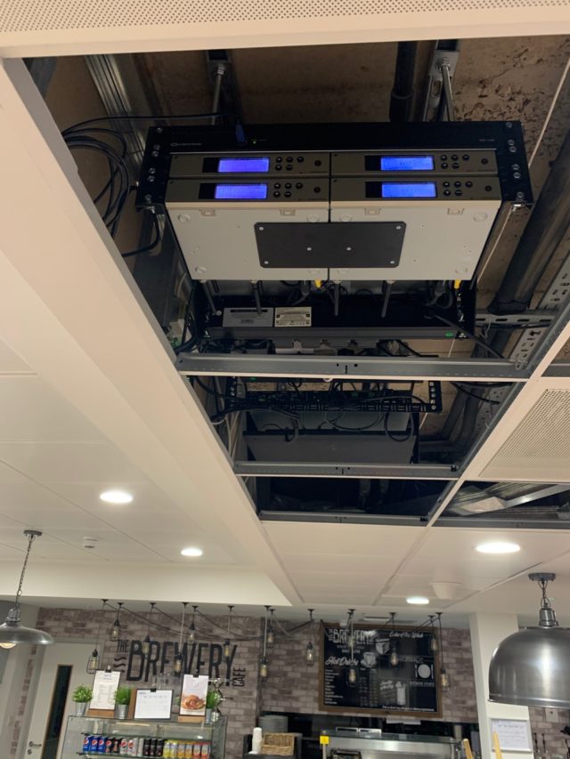 How This Team Mounted AV Equipment Inside of a Ceiling - RackSolutions