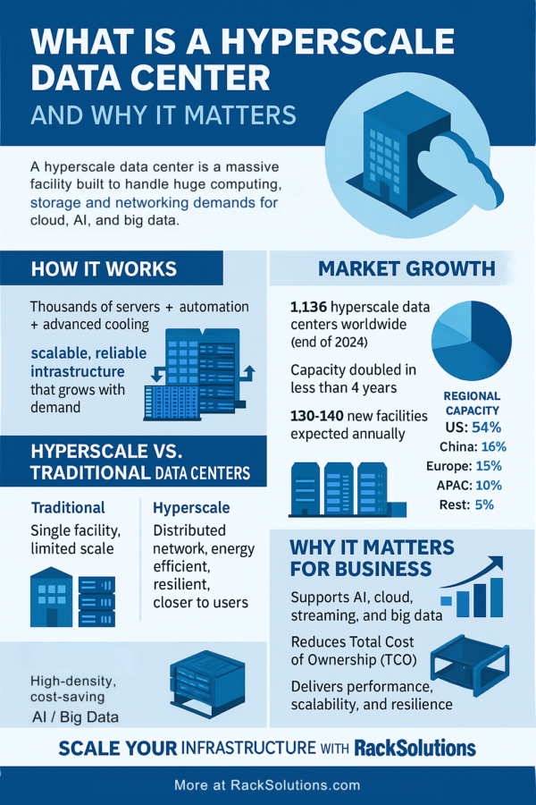 What is a Hyperscale Data Center and How Does It Work? - RackSolutions